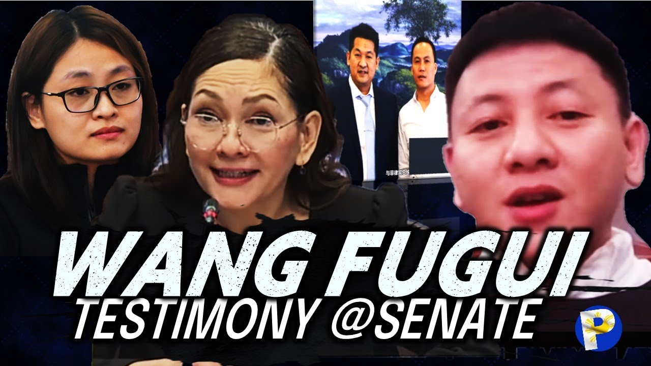 She Zhijiang's Ex-cellmate Wang Fugui nagpatotoo sa pagiging spy ni Alice Guo sa senado - YouTube