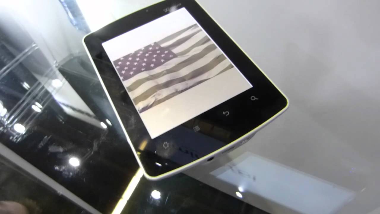 Mirasol Transflective, Colour, Touchscreen for Tablets - YouTube