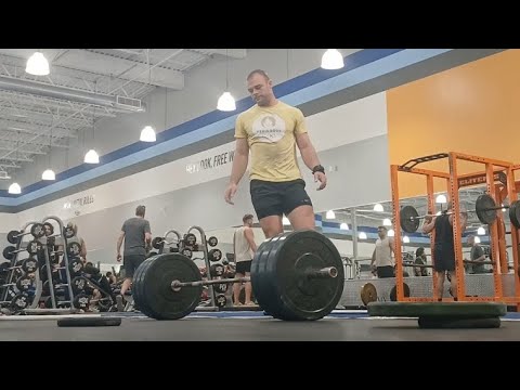 Easy 315 Power Clean - YouTube