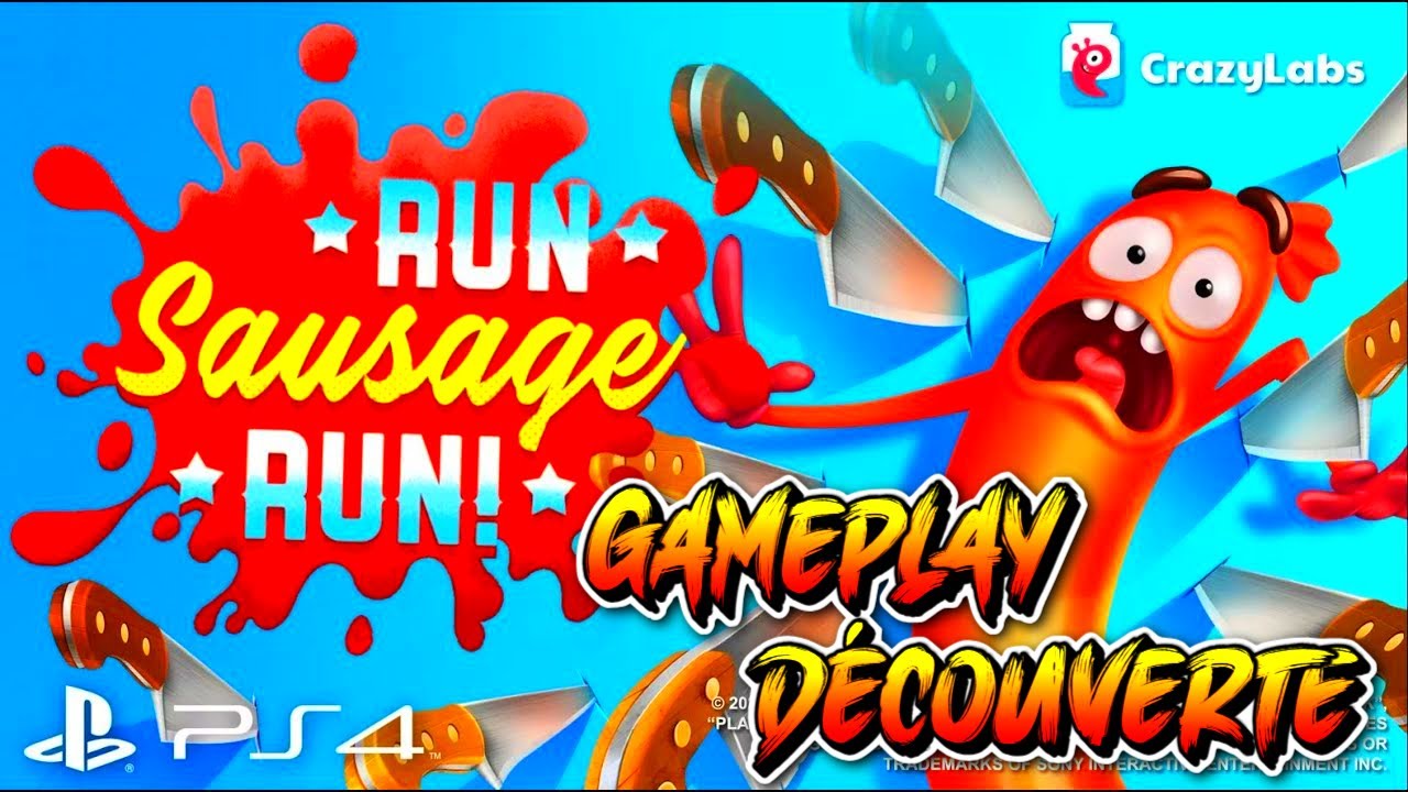 RUN SAUSAGE RUN! [GAMEPLAY DECOUVERTE] - YouTube