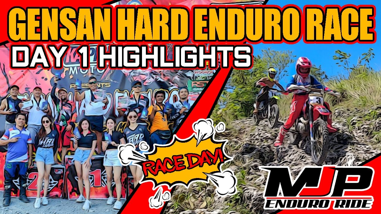 RACE DAY 1 | Lady/Underbone Category | Gensan Hard Enduro Race | Enduro ...