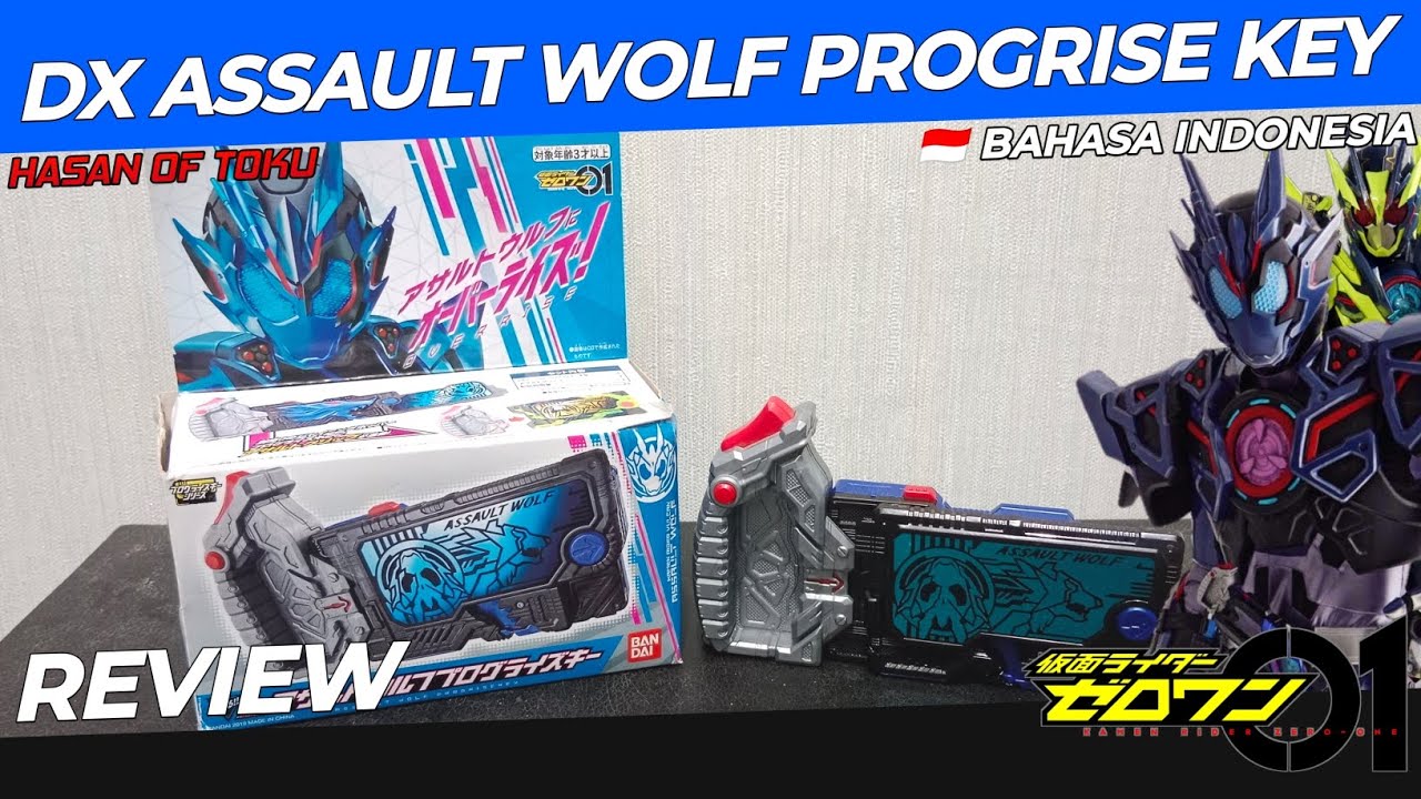 REVIEW - DX ASSAULT WOLF PROGRISE KEY II Kamen Rider Zero-One (2019 ...