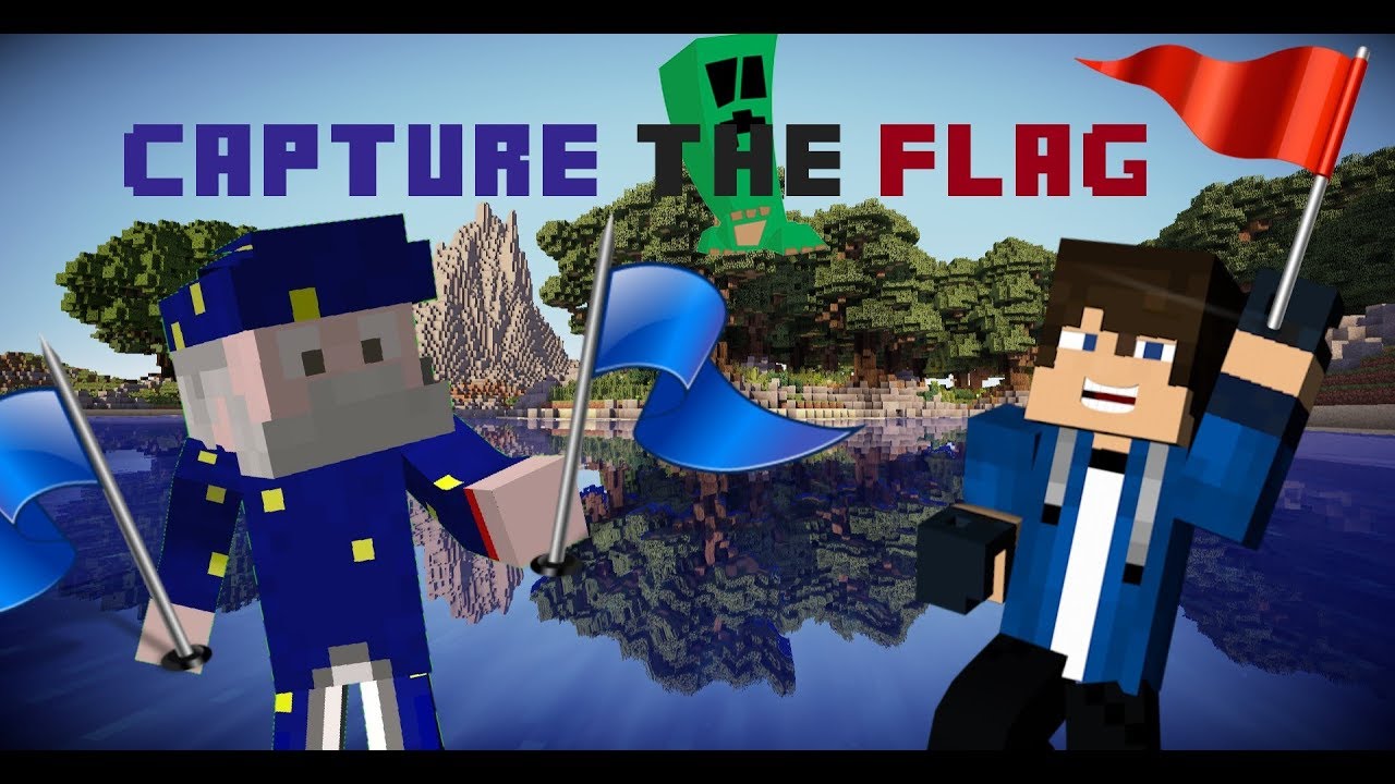 CAPTURE DE DRAPEAU MINECRAFT - PVP 4V4 MODDÉE (Ps4) - YouTube