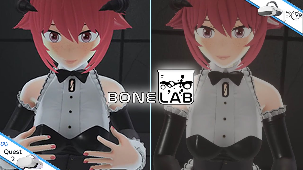 Bonelab Quest 2 VS PC - YouTube