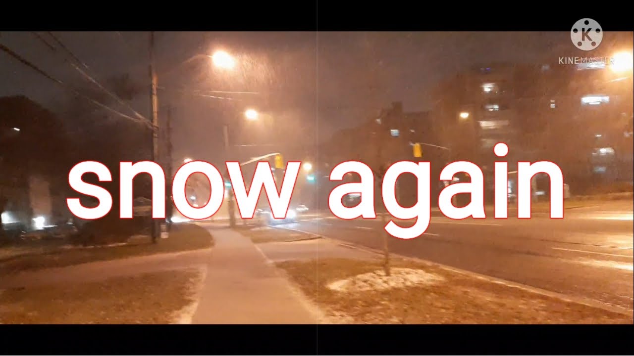 snow again - YouTube