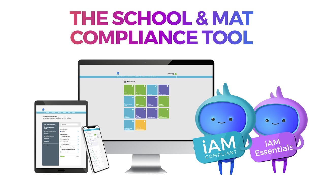 Meet iAM Compliant. Your School & MAT Compliance Tool - YouTube