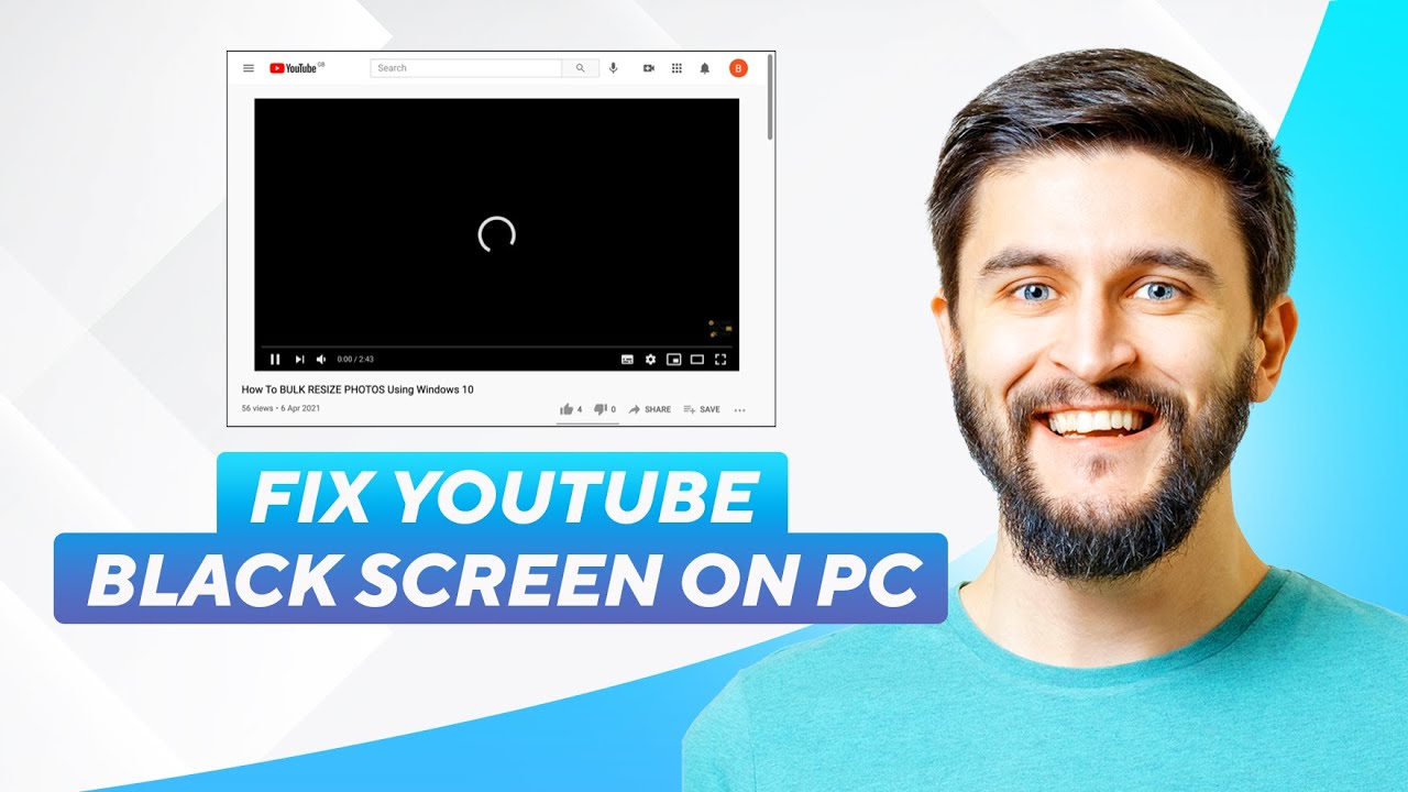 How To Fix YouTube Black Screen On PC (2025) Full Guide! - YouTube
