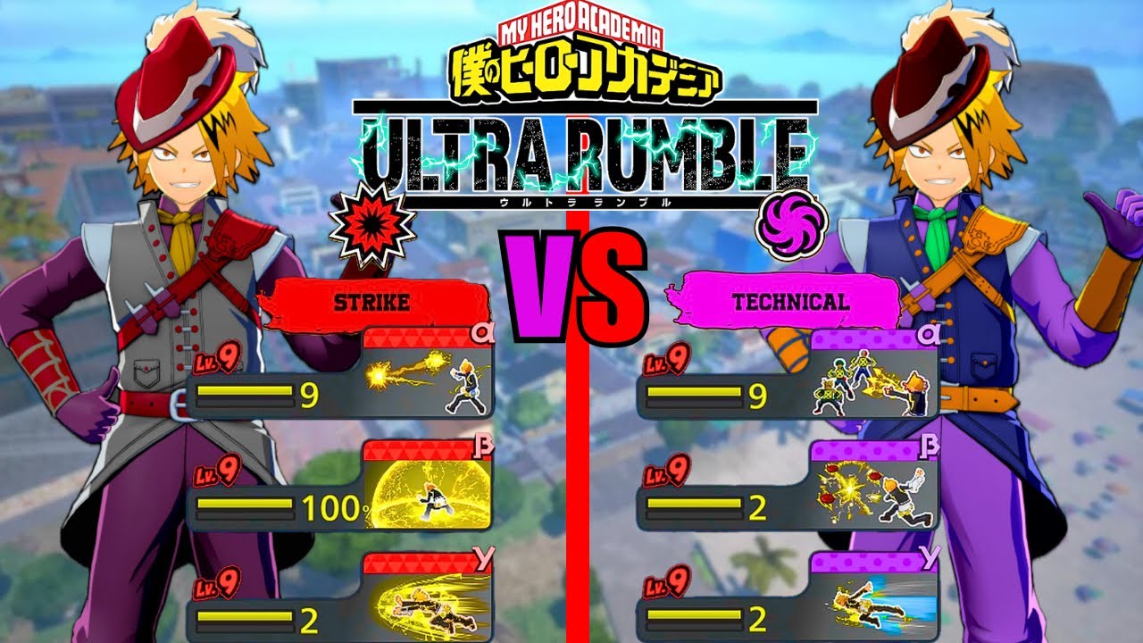 TECHNICAL DENKI VS STRIKE DENKI WHO’S BETTER? My Hero Ultra Rumble ...