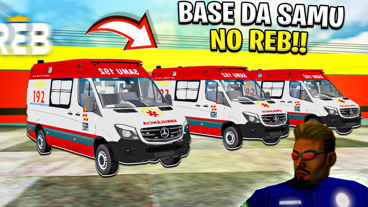 MONTEI A BASE DO SAMU NO REBAIXADOS ELITE BRASIL - YouTube