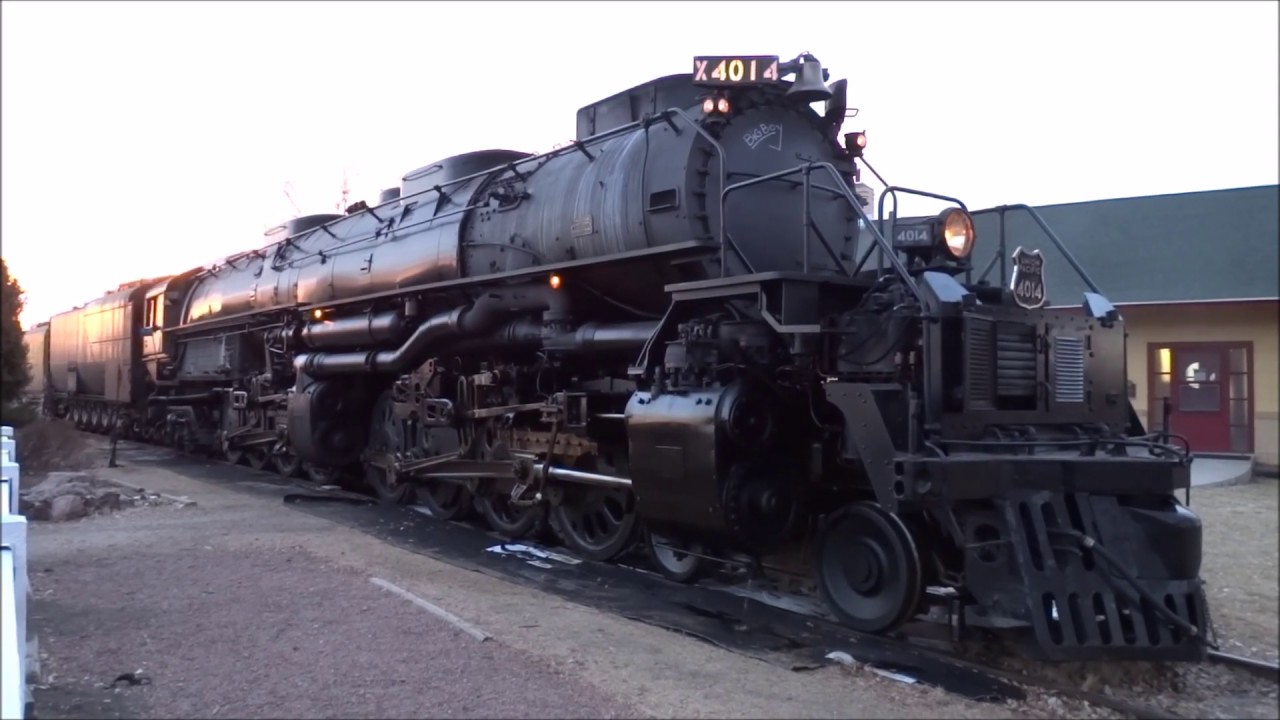 Union Pacific Big Boy 4014 Departs Limon, Colorado - YouTube