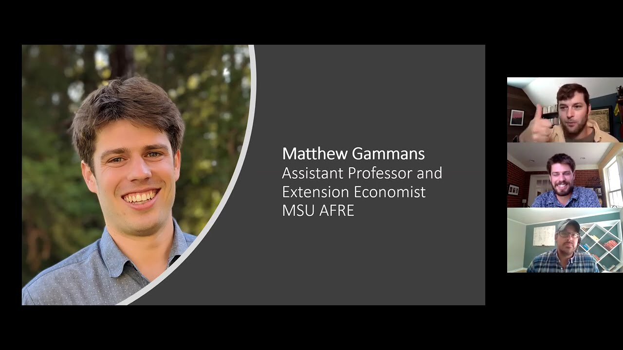 Climate Change and Production Agriculture, featuring Dr. Matt Gammans ...