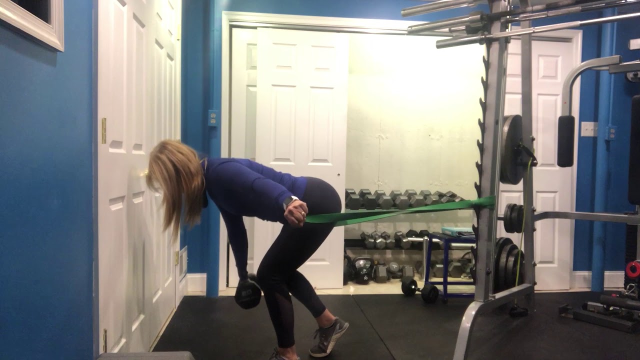 Single Leg Banded BStance RDL - YouTube