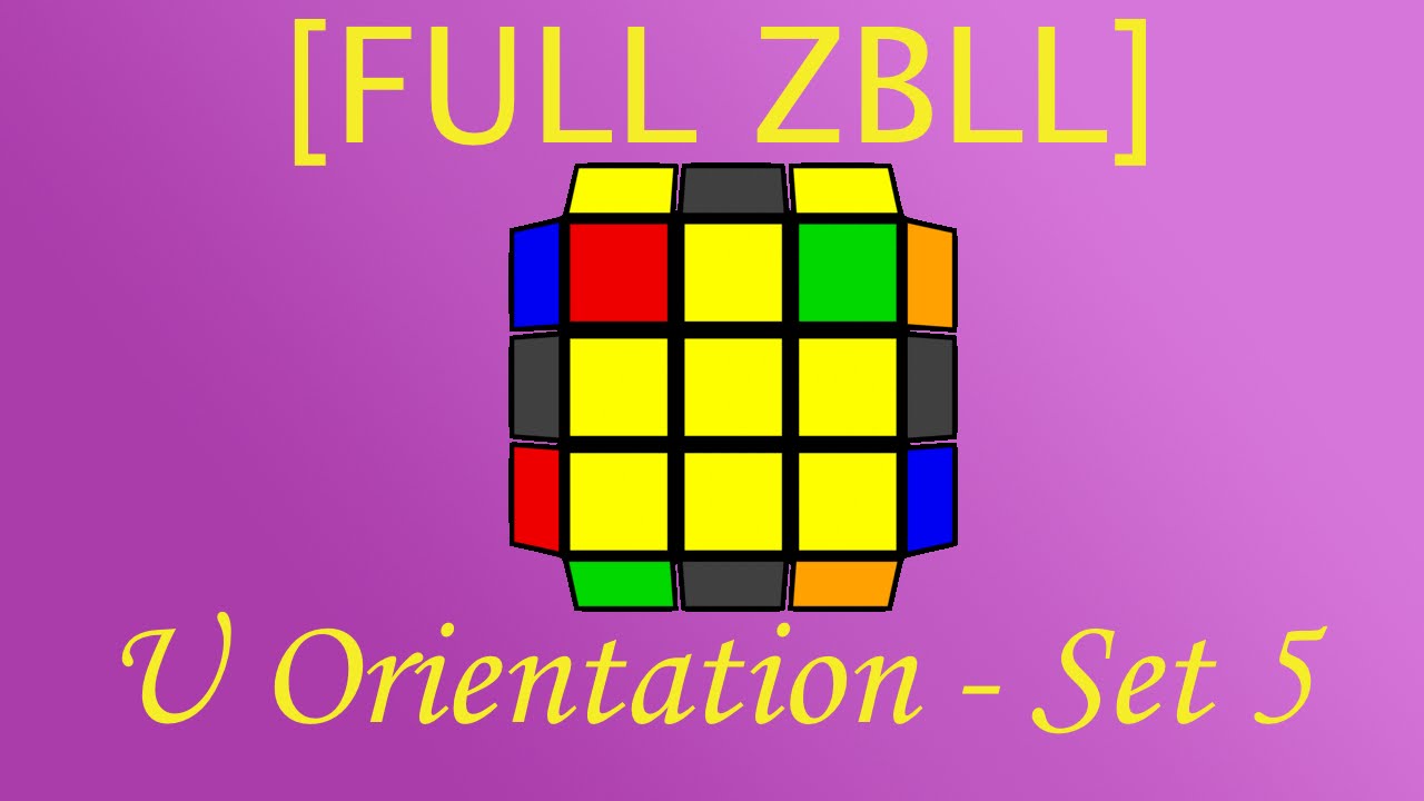 [FULL ZBLL] U Orientation - Set 5 - YouTube