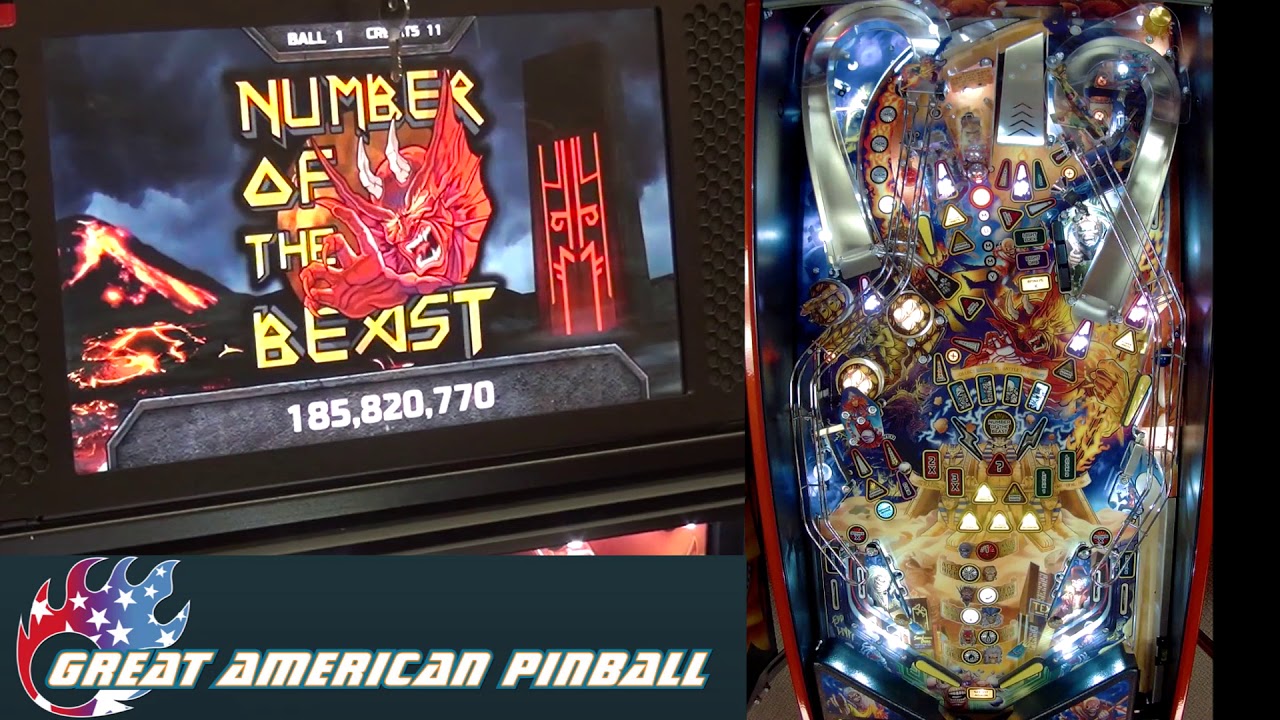 Iron Maiden: Legacy of the Beast | Stern Pinball | Great American ...
