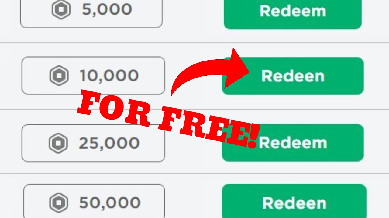 OMG! GET FREE ROBUX NOW! 🤩😱 - YouTube