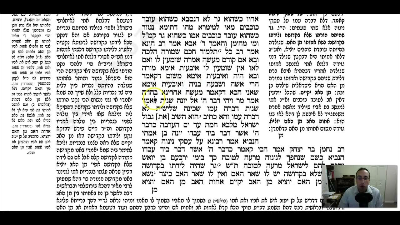 Yevamos Daf 98a Daf Yomi Gemara (Talmud) Mesechet Yevamot - YouTube