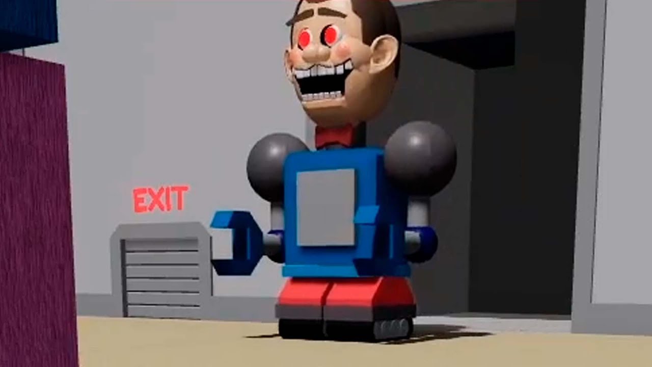 Escape Mr Funny's ToyShop! (SCARY OBBY) GIANT ROBOT MR FUNNY JUMPSCARE ...