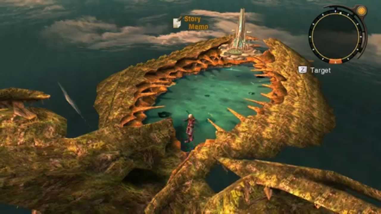 Xenoblade Chronicles Moon Jump / Out of Bounds Map Exploration: Part 9 ...