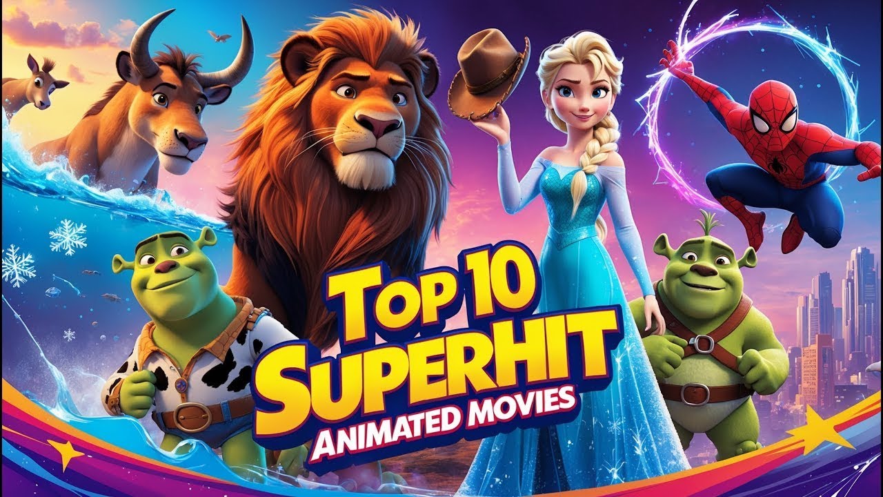 Top 10 Best Animated Movies of All Time | Focus Rank Studio | Live ...