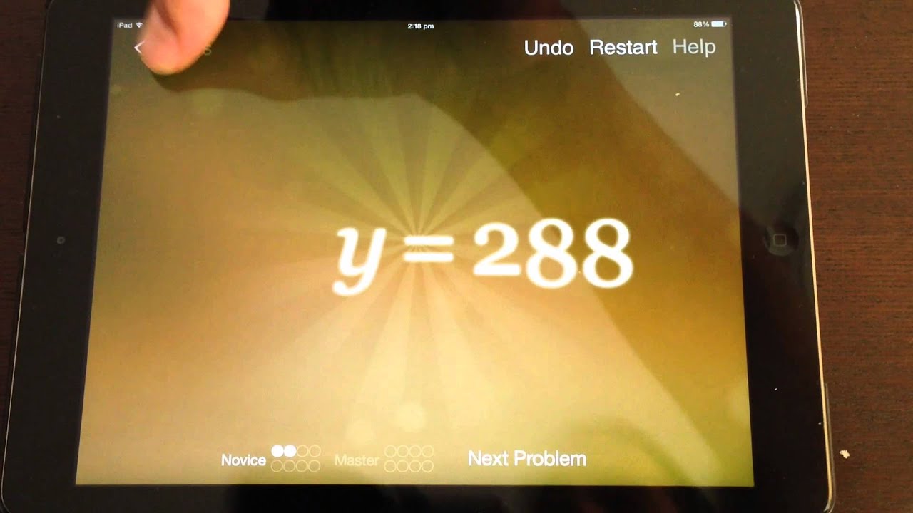 iPadagogy - App Review - Algebra Touch Video Tutorial - YouTube