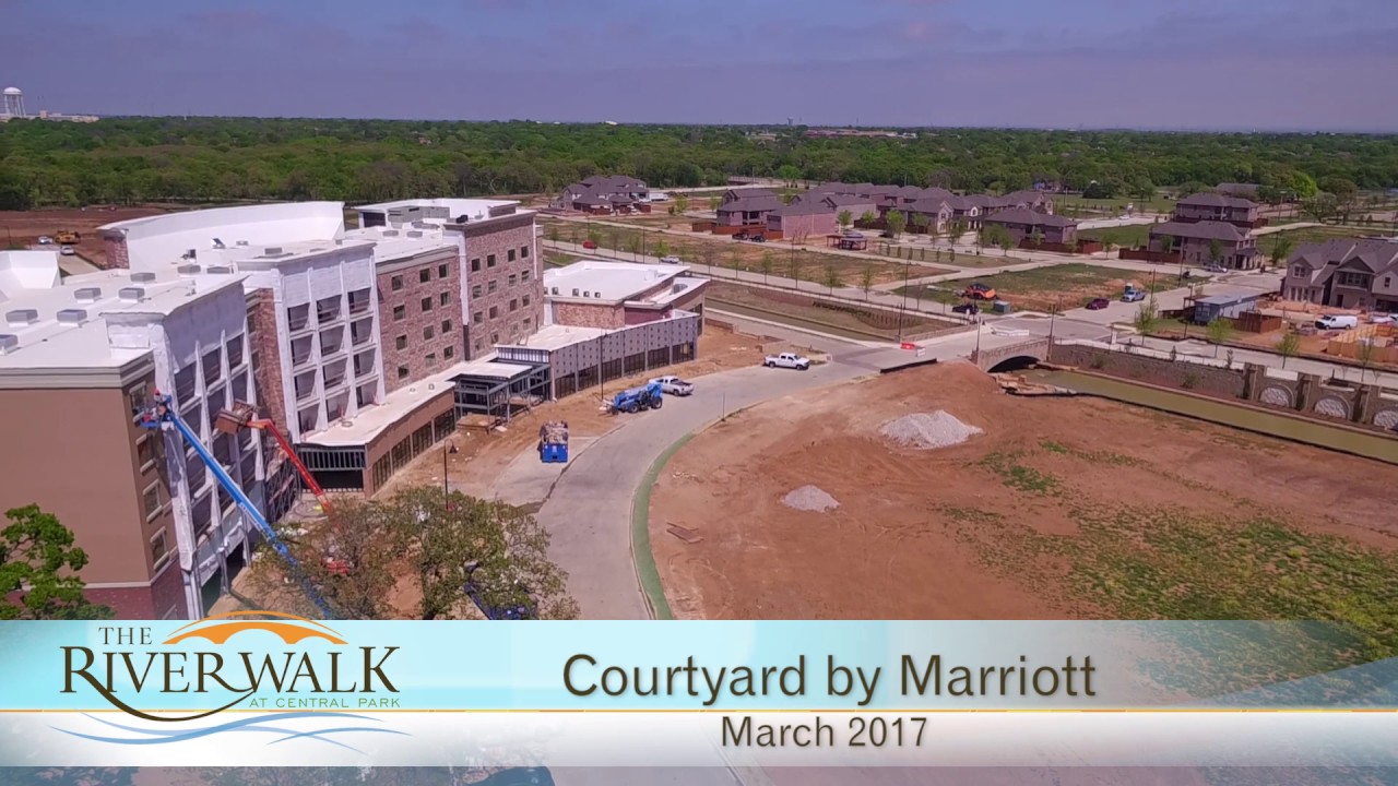 Aerial Video of Riverwalk Construction Progress - March 2017 - YouTube