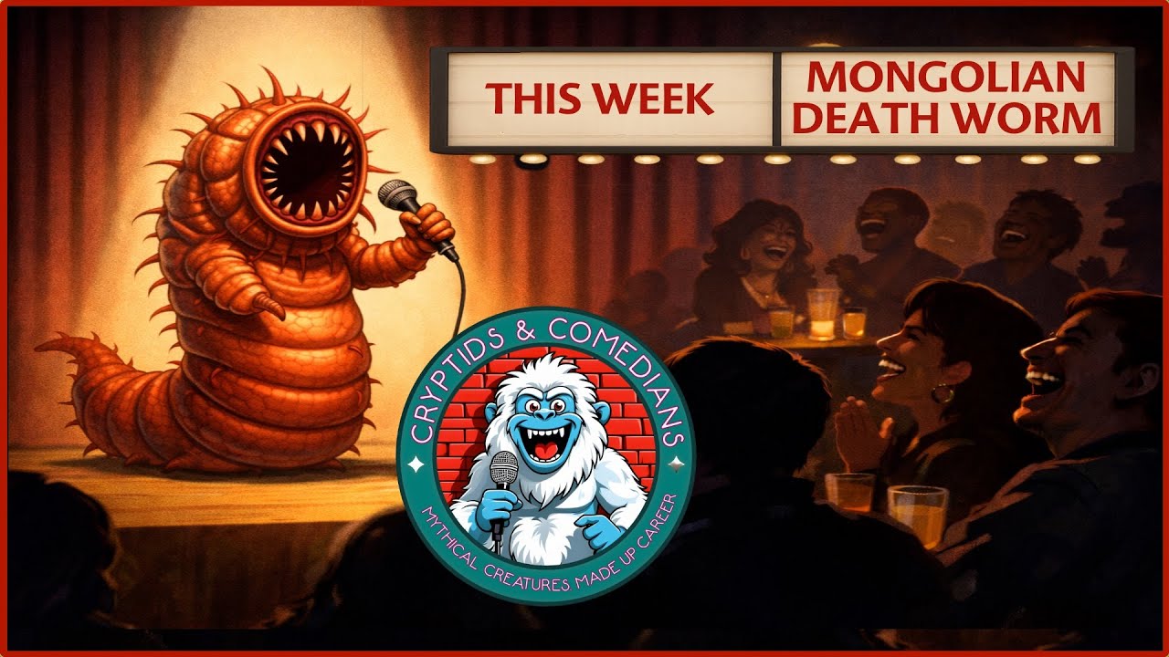 Ep. 24 The Mongolian Death Worm - Cryptids & Comedians - YouTube
