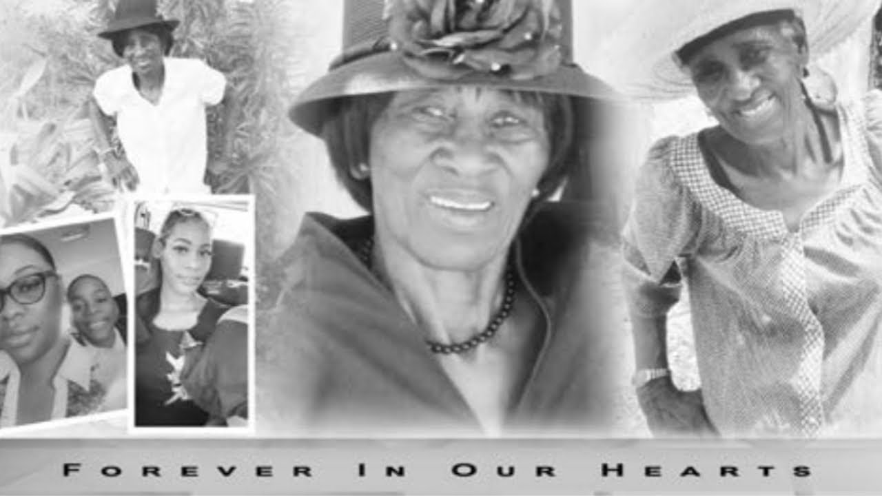 Graveside Service For Matriarch Agatha “Aggie” Burrows - YouTube