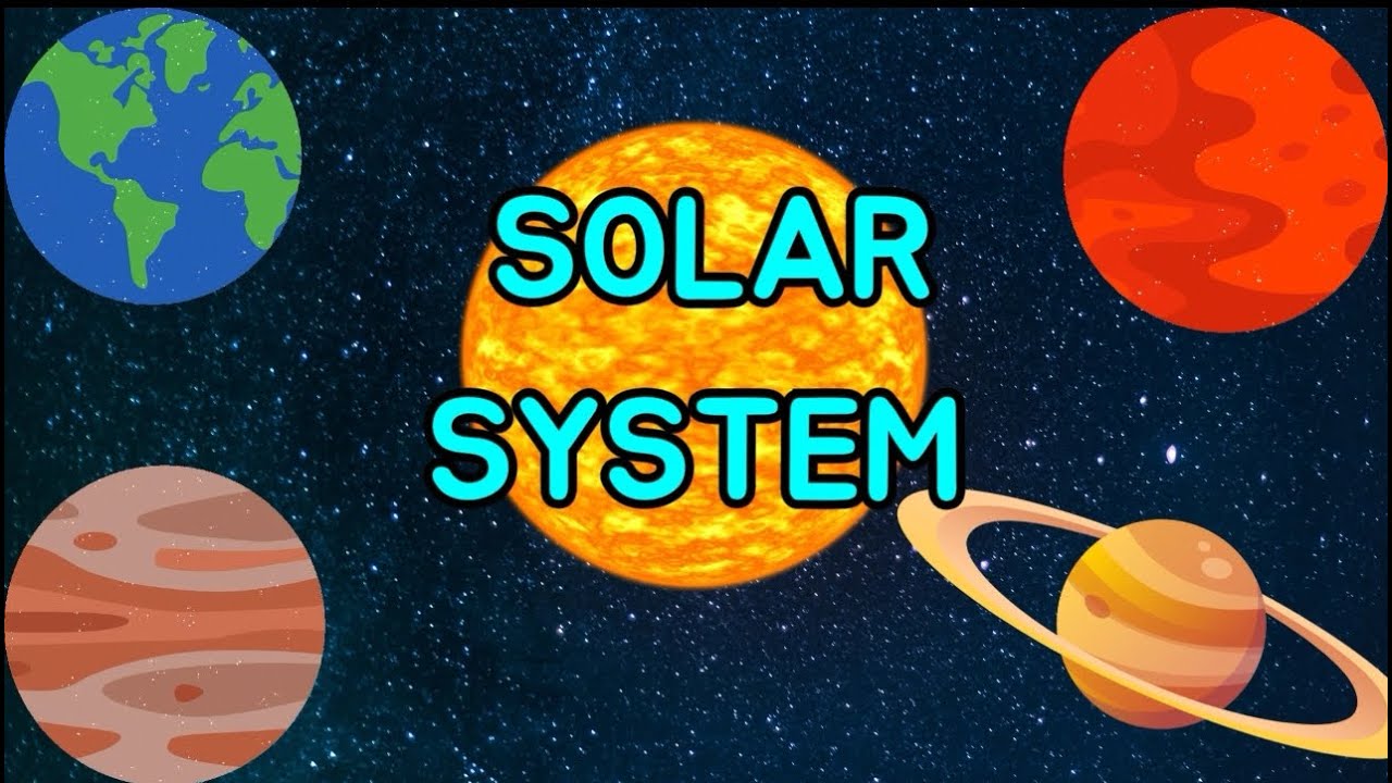 SOLAR SYSTEM FOR KIDS || English☀️🌎 - YouTube