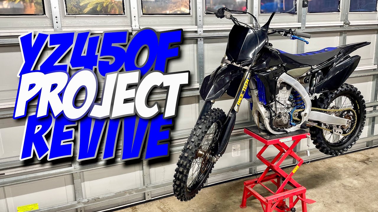 My 2011 YZ450F Project Completed - YouTube