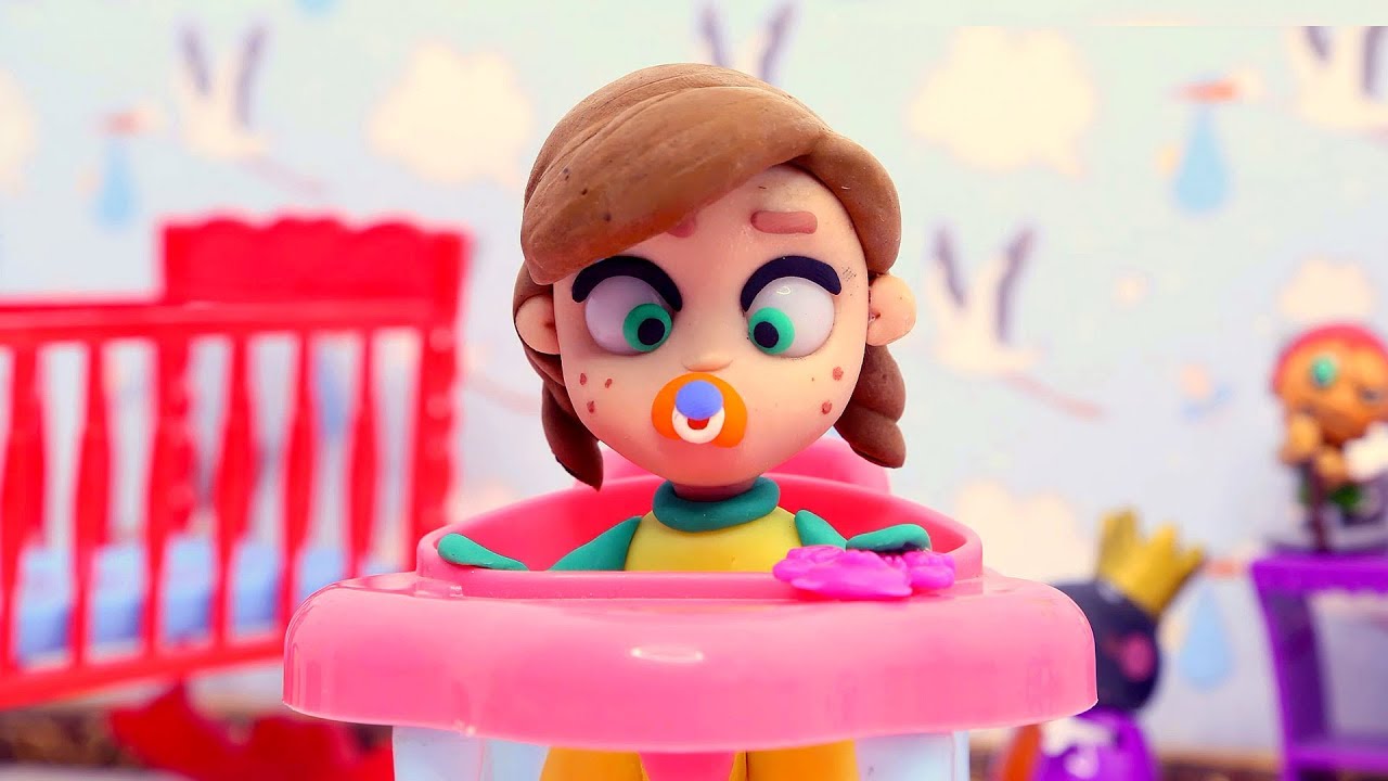 DibusYmas Superhero baby stop motion video for kids - YouTube