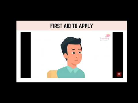 FIRST AID FOR NOSE BLEED(EPISTAXIS) - YouTube