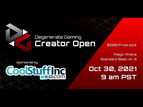 Deck Techs - Degen Content Creator Open - Sponsored by Coolstuffinc - YouTube