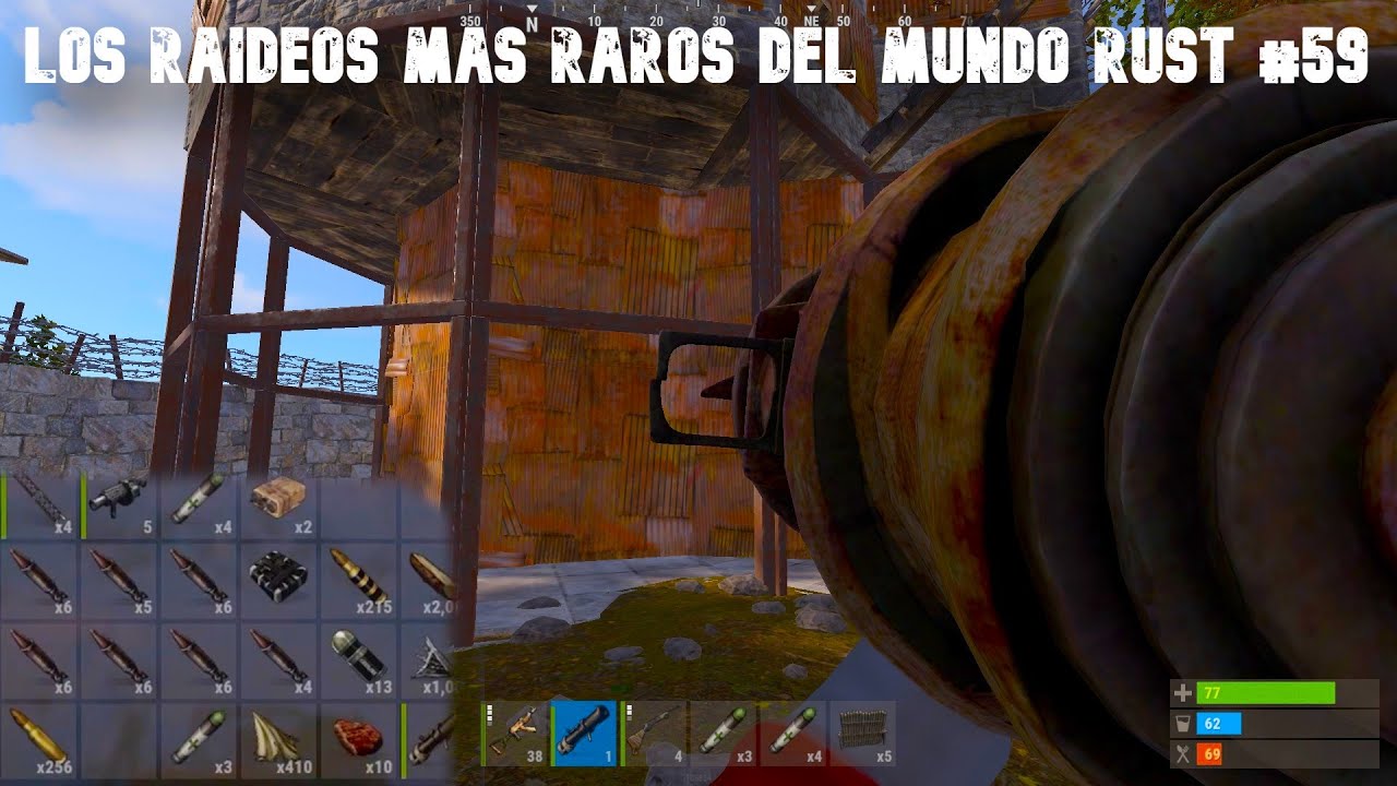 LOS RAIDEOS MAS RAROS DEL MUNDO RUST #59 - YouTube