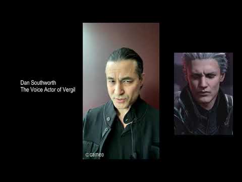 Dan Southworth, Vergil Voice Actors, has some words for Gawr Gura ...