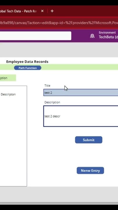 Patch function to update Date in power app #powerapps #sharepoint #patch - YouTube