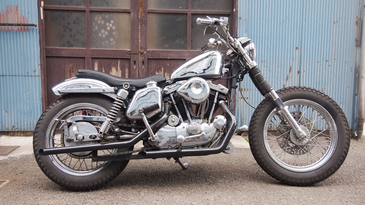 1975 XLH HARLEY DAVIDSON - YouTube