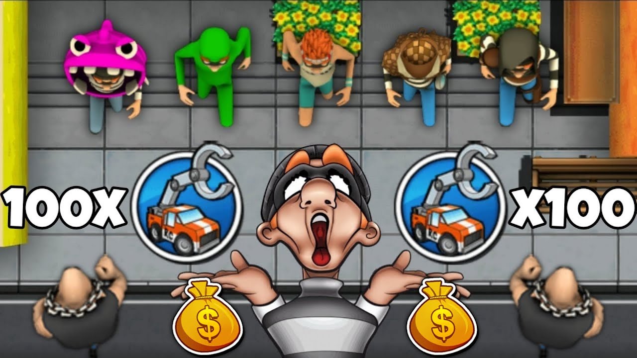 Robbery Bob 2 - All Costumes Funny Gameplay Part 486 - YouTube