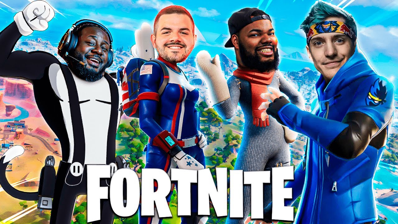 T-Pain Carried Ninja and Courage in Fortnite! - YouTube