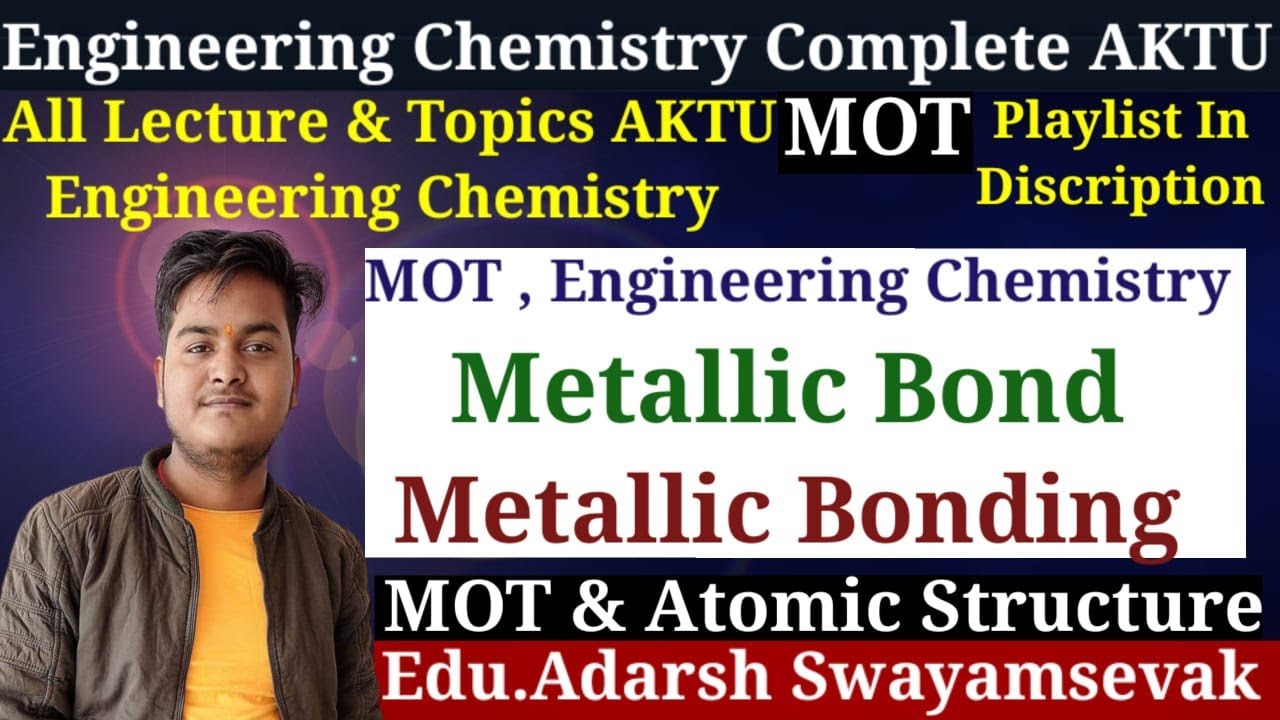 Metallic Bonding Metallic Bond AKTU Engineering Chemistry By Educator ...