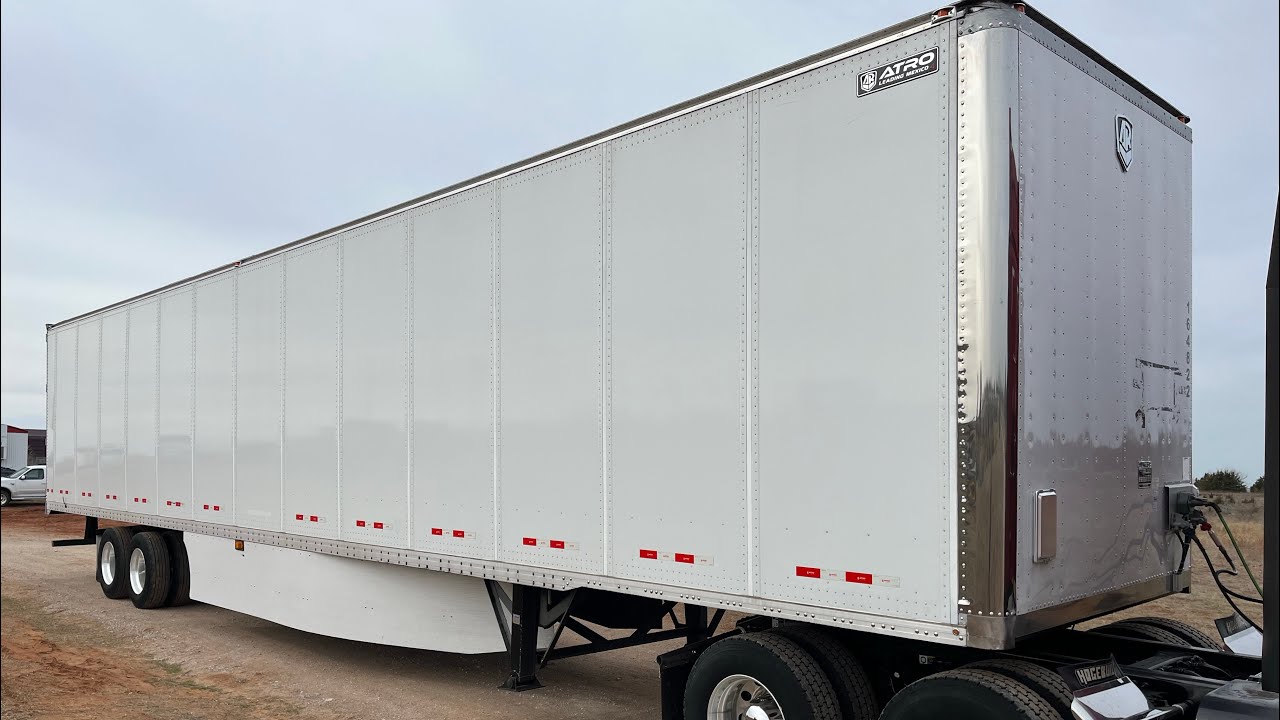 Used 2022 Atro Dry Van Semi Box Trailer For Sale - YouTube
