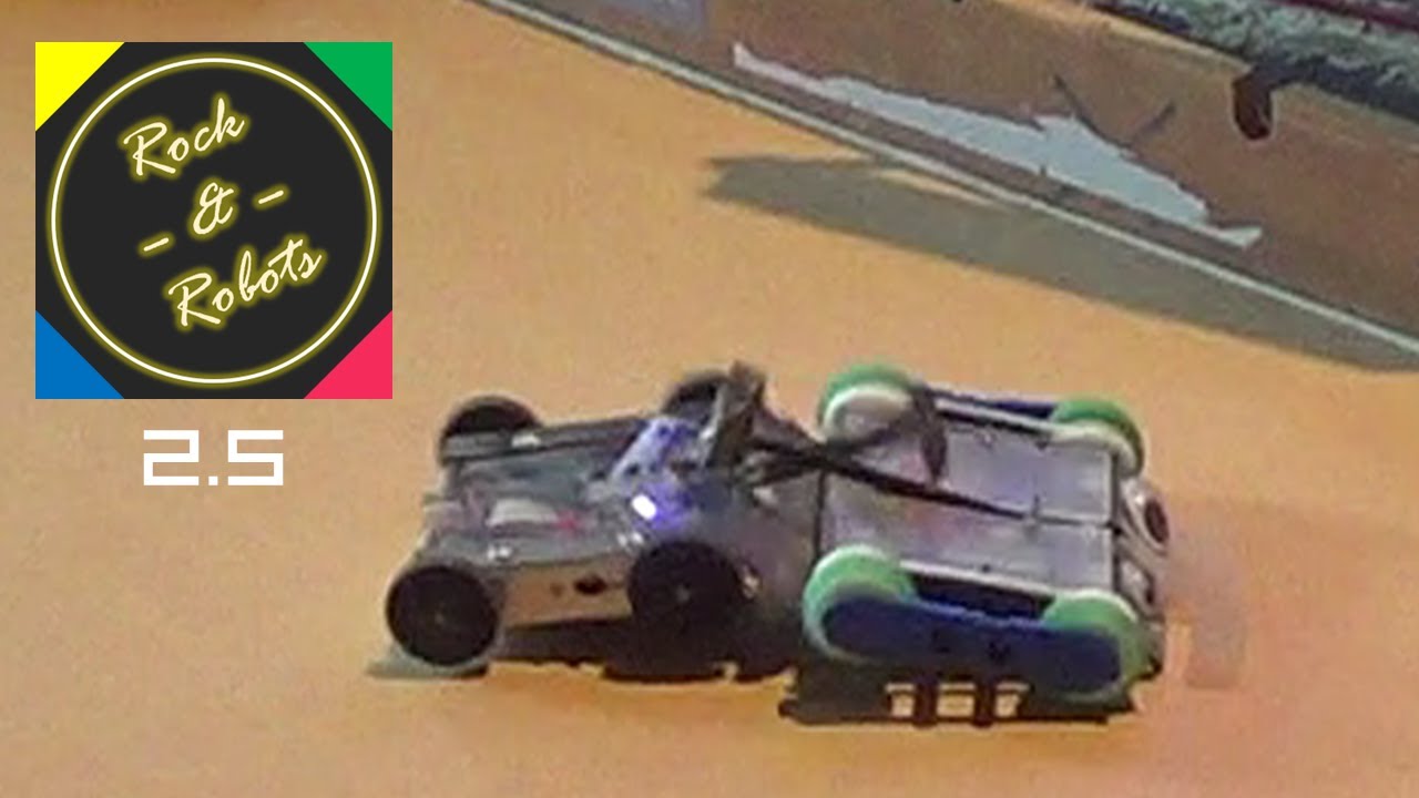 Rock & Robots 2.5 - underground antweight robot fighting - YouTube