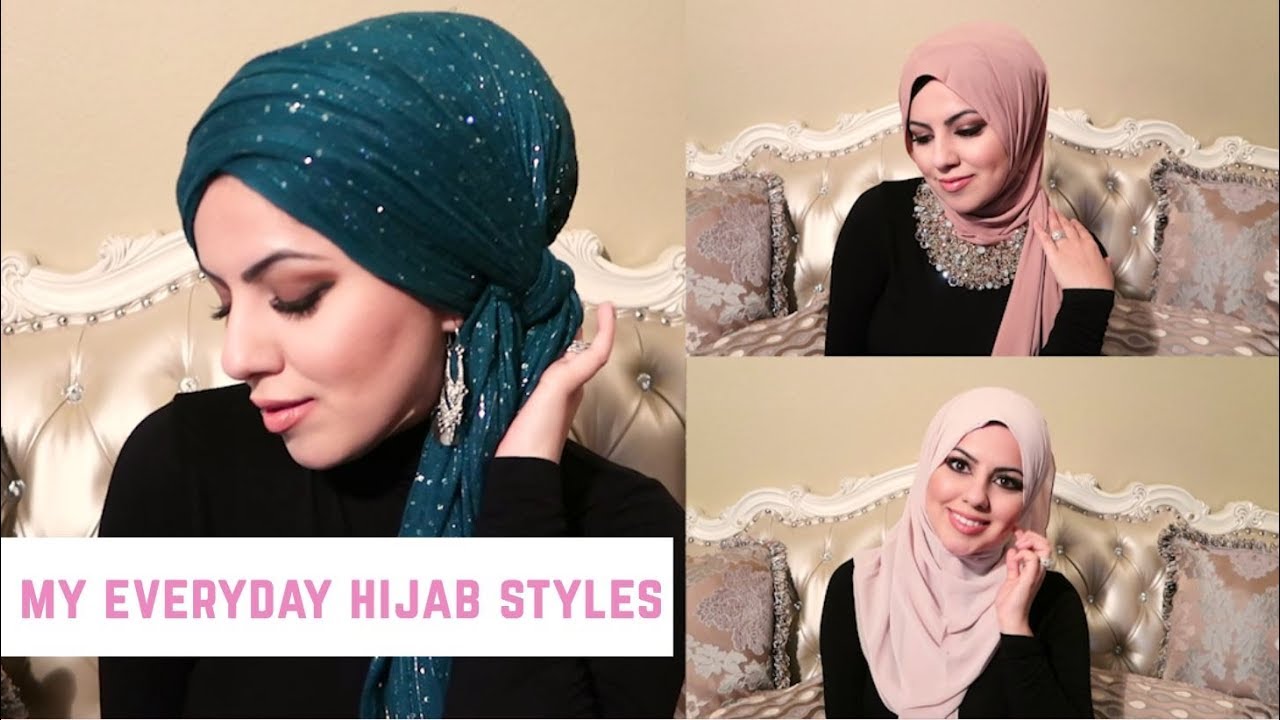 My Everyday Hijab Styles - YouTube
