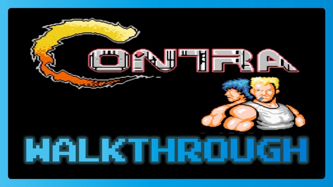 Contra (NES) Full Video Walkthrough No Commentary HD Longplay - YouTube