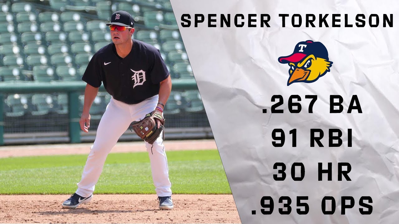 1B/3B Spencer Torkelson: 2021 AAA Full Highlights | #4 MiLB Prospect ...