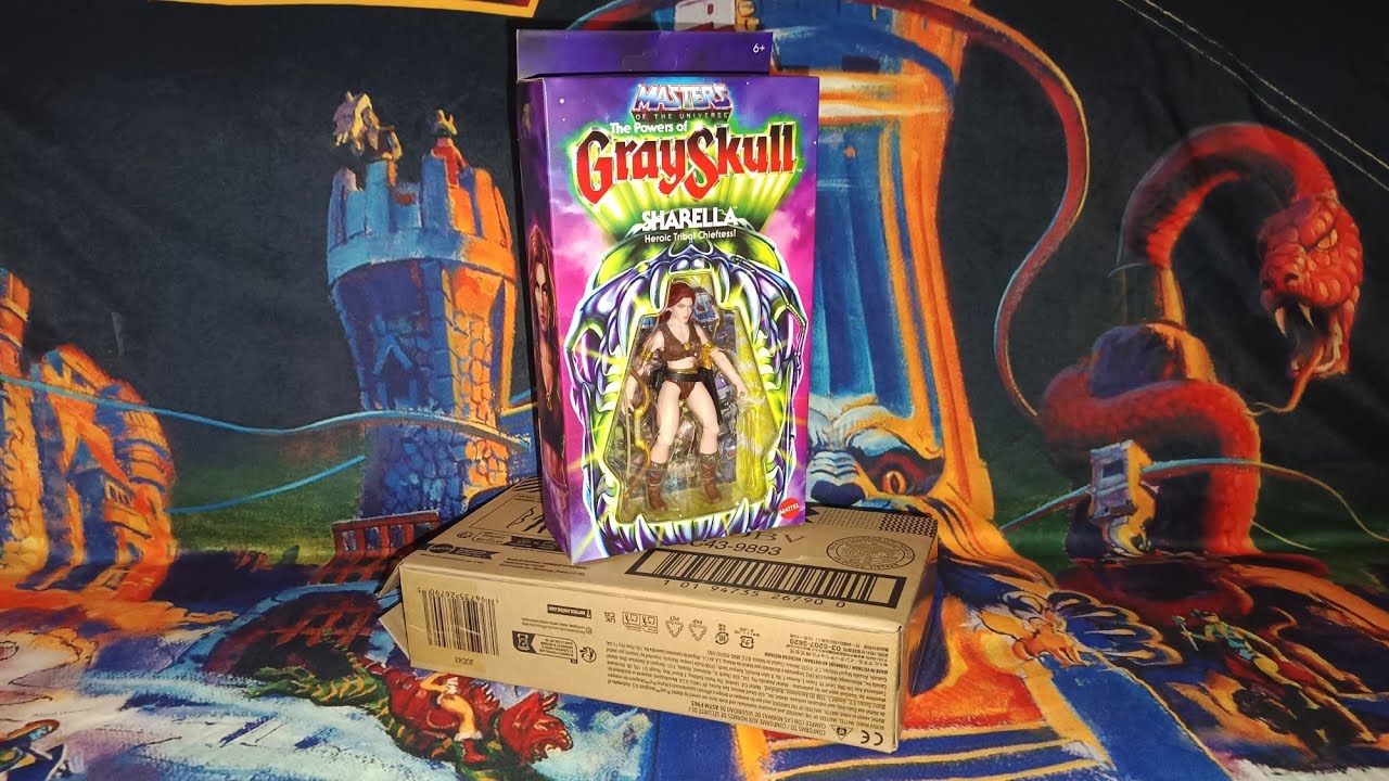 MASTERS OF THE UNIVERSE ORIGINS (THE POWERS OF GRAYSKULL) : SHARELLA ...
