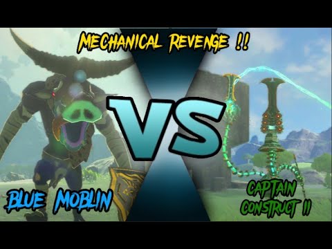 Captain Construct II vs Blue Moblin - (The Legend of Zelda: Tears of the Kingdom) - YouTube