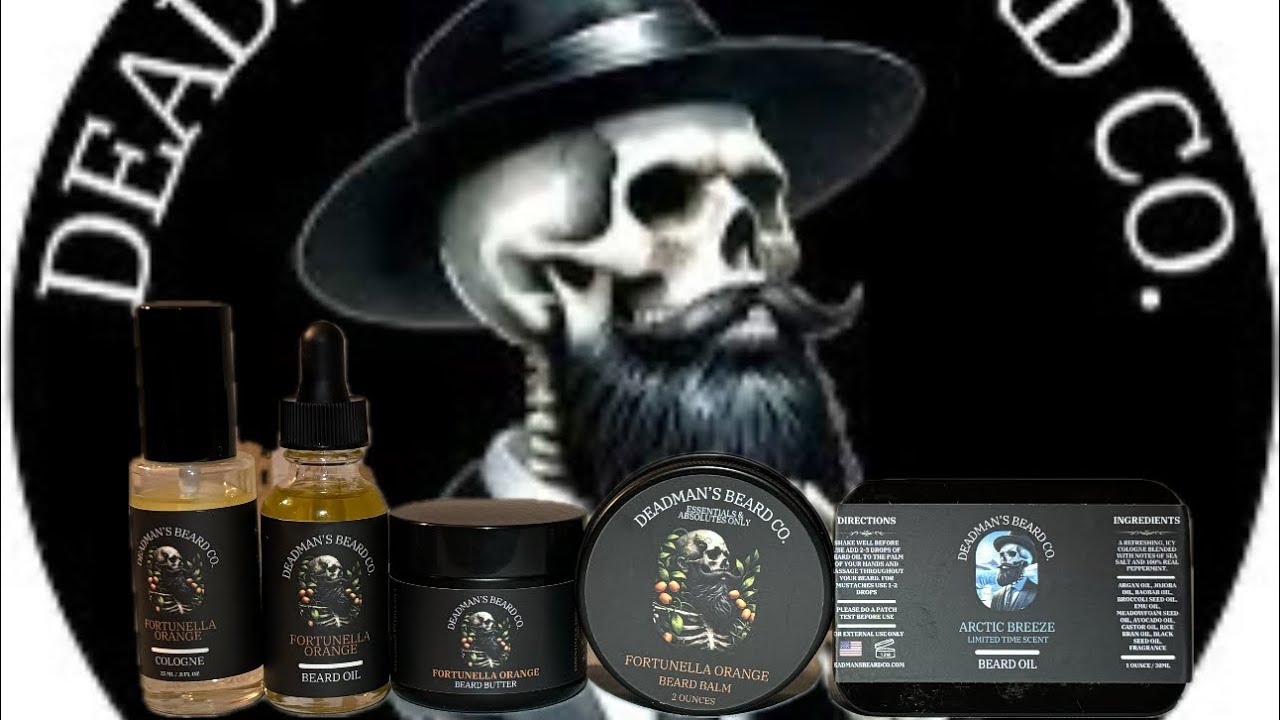 Level Up Your Beard Game with Deadman’s Beard Co Grooming Essentials ...