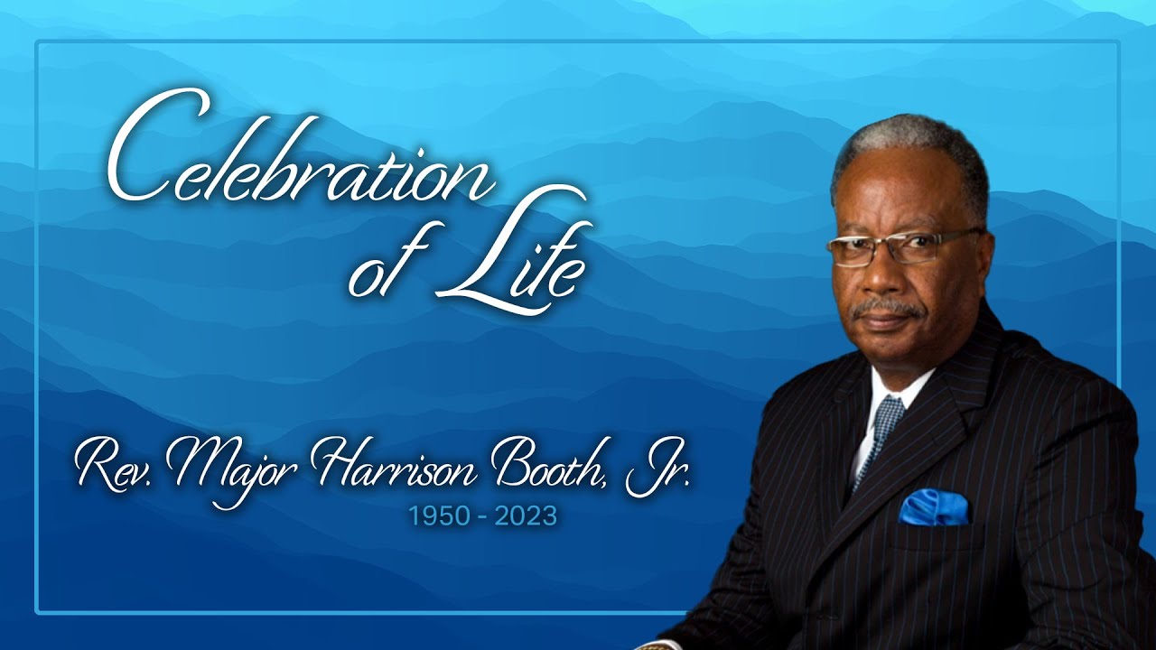 Major Booth Memorial Service - September 23, 2023 - YouTube