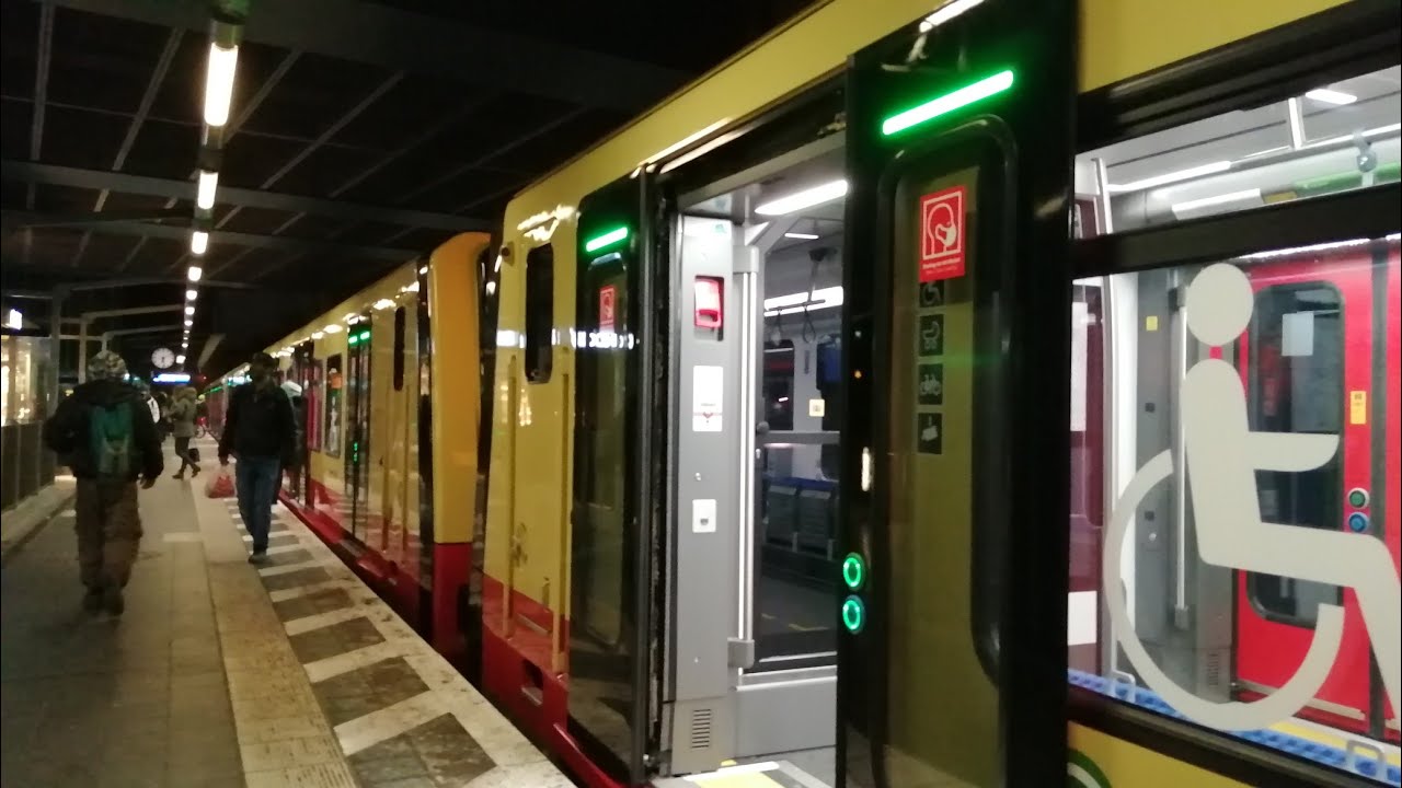 S-Bahn Berlin Köllnische Heide S45 S46 S47 + Mitfahrt bis Hermannstraße auf der S47 - YouTube