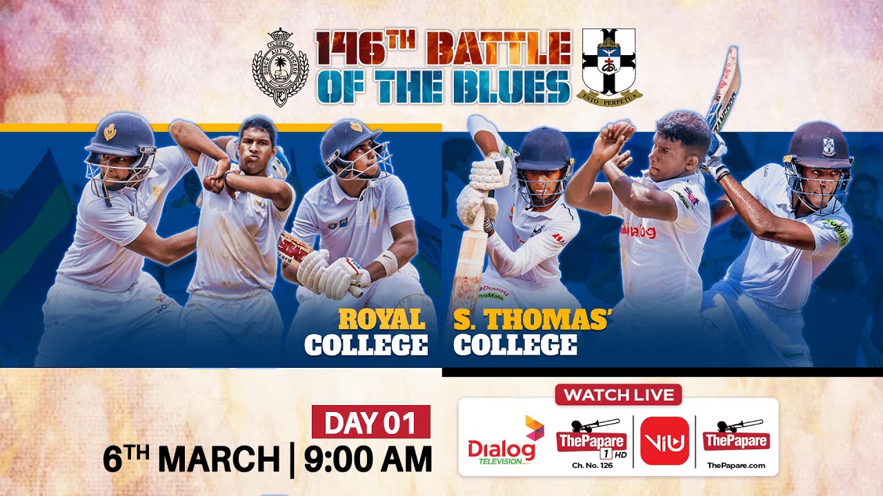 Royal College vs S. Thomas' College - 146th Battle of the Blues 2025 ...
